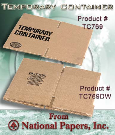 National Mortuary Supply : Containers