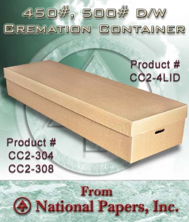 Double Wall Cremation Container with Lid – National Mortuary Supply